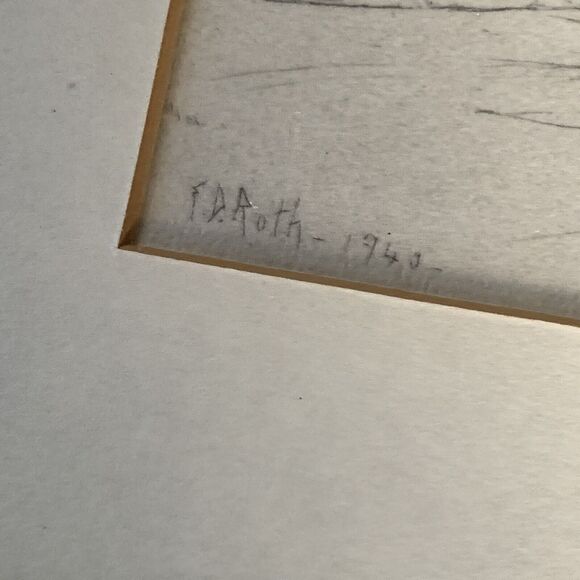 Ernest Roth | Art | Rare 94 Ernest Roth Signed Original Art Etching The ...